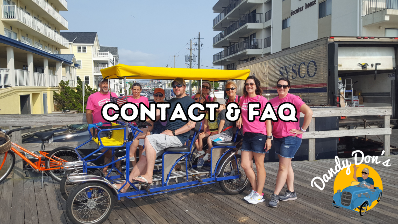 FAQ - Dandy Don's Bike Rentals